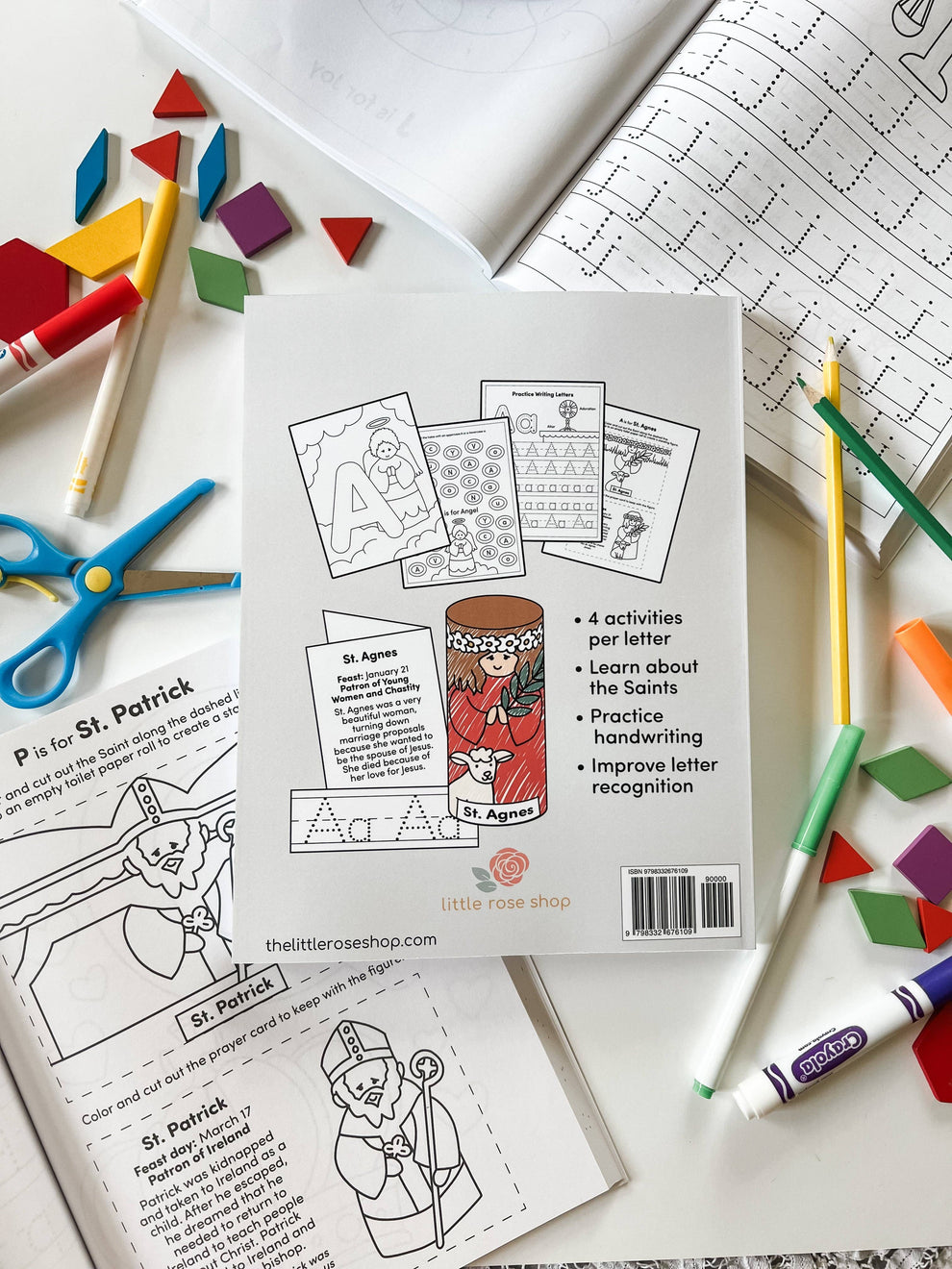 Catholic ABC Preschool Kindergarten Activity Workbook – Simple Catholic ...